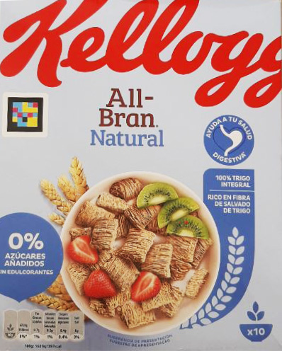 KELLOGG'S ALL-BRAN CEREALES NATURALES. : análisis y opiniones | OCU