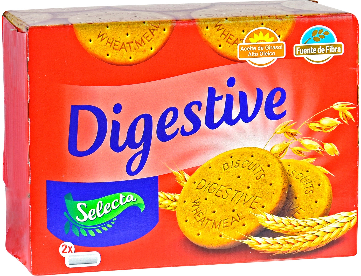 SELECTA DIGESTIVE AVENA.: valor nutricional