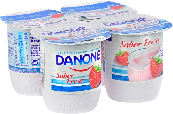 Valor nutricional de DANONE SABOR FRESA. | OCU