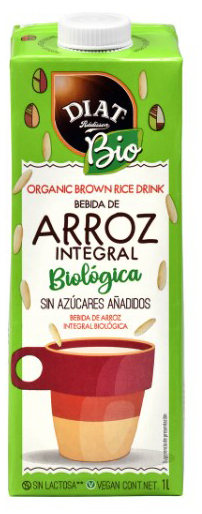 DIAT RADISSON BIO BEBIDA DE ARROZ INTEGRAL BIOLÓGICA SIN AZÚCARES ...