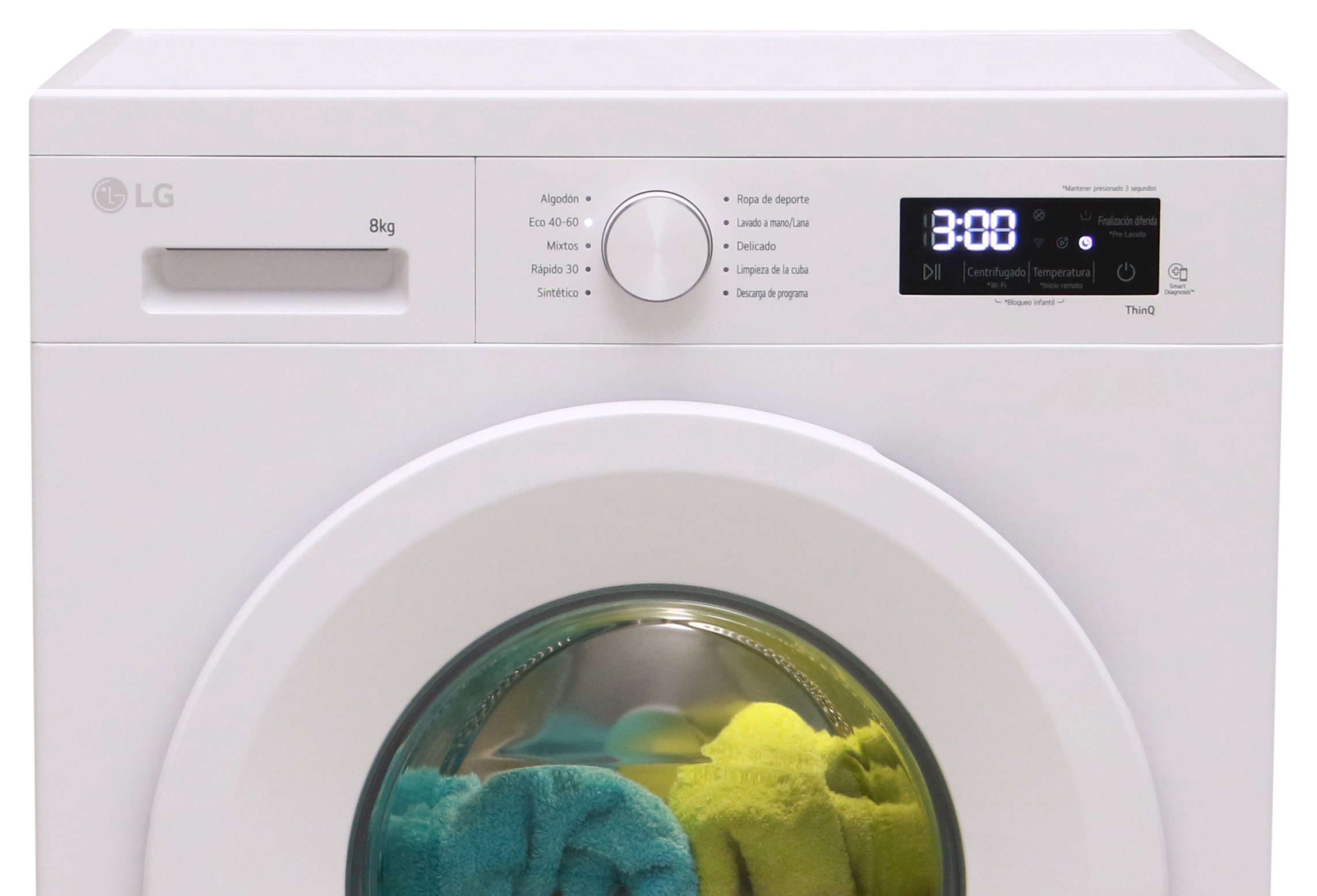 Lavadora LG F4X1008NWH: opiniones y precios | OCU