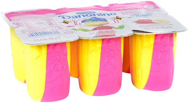 Valor nutricional de DANONINO (DANONE) SABOR FRESA PLÁTANO. | OCU