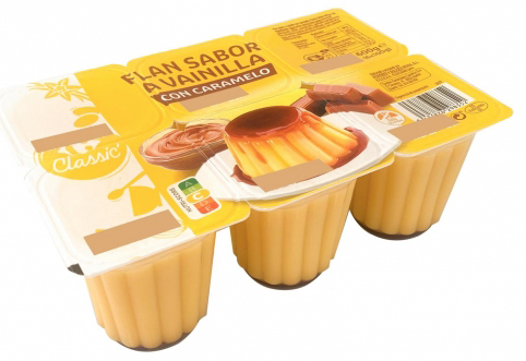 CARREFOUR CLASSIC FLAN SABOR A VAINILLA CON CARAMELO | OCU
