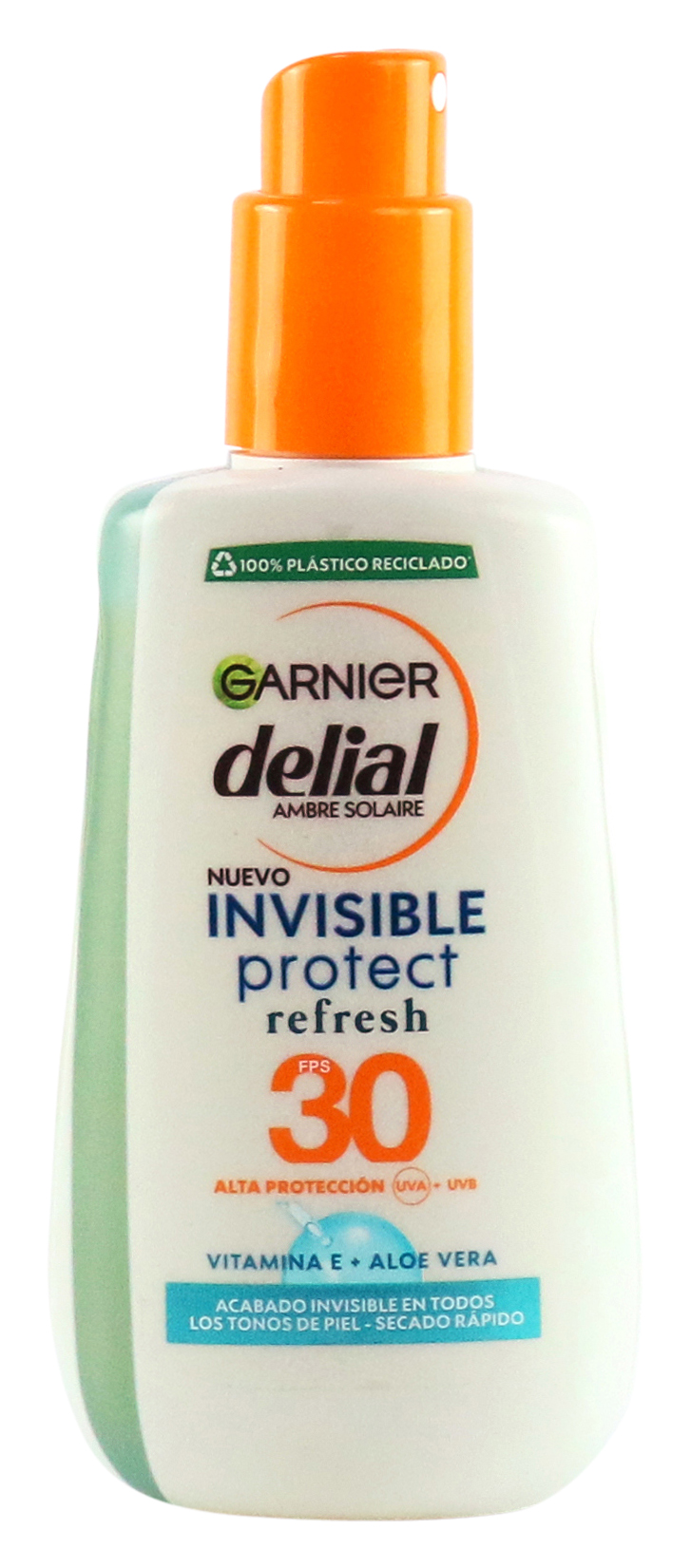 Test y Opiniones GARNIER DELIAL SPRAY INVISIBLE PROTECT REFRESH SPF 30 ...