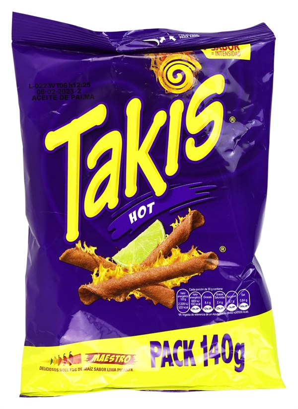 Características de TAKIS HOT