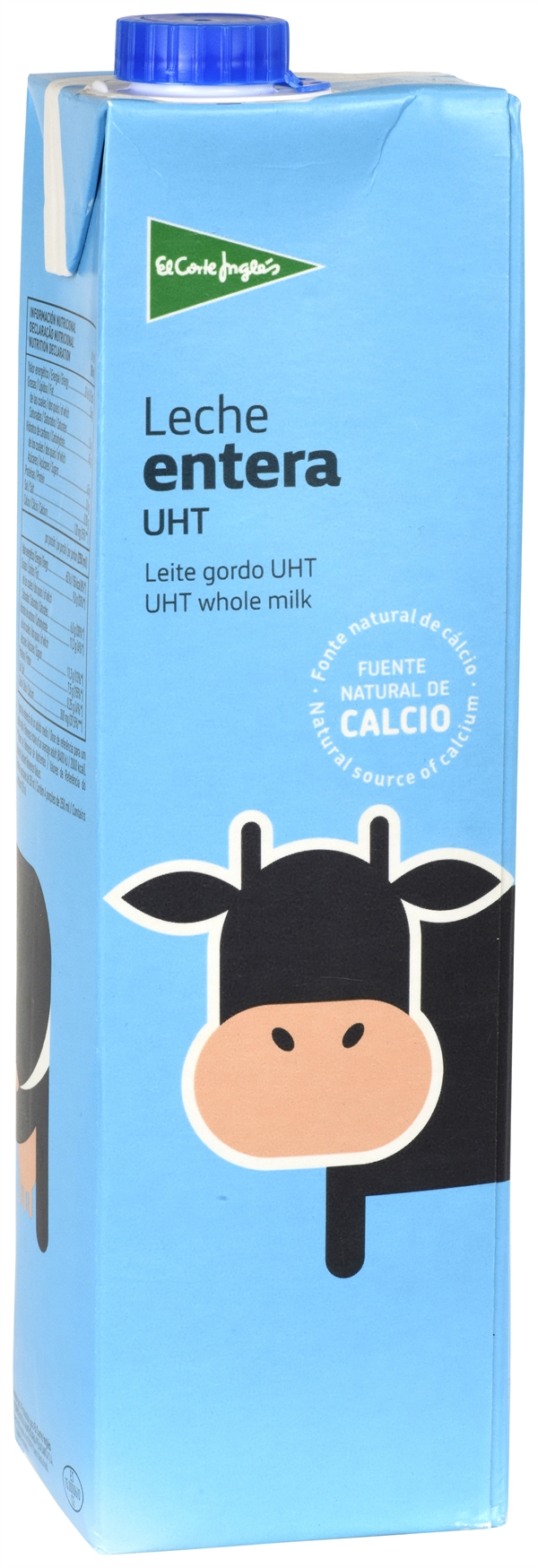 EL CORTE INGLES LECHE ENTERA UHT : análisis y opiniones | OCU