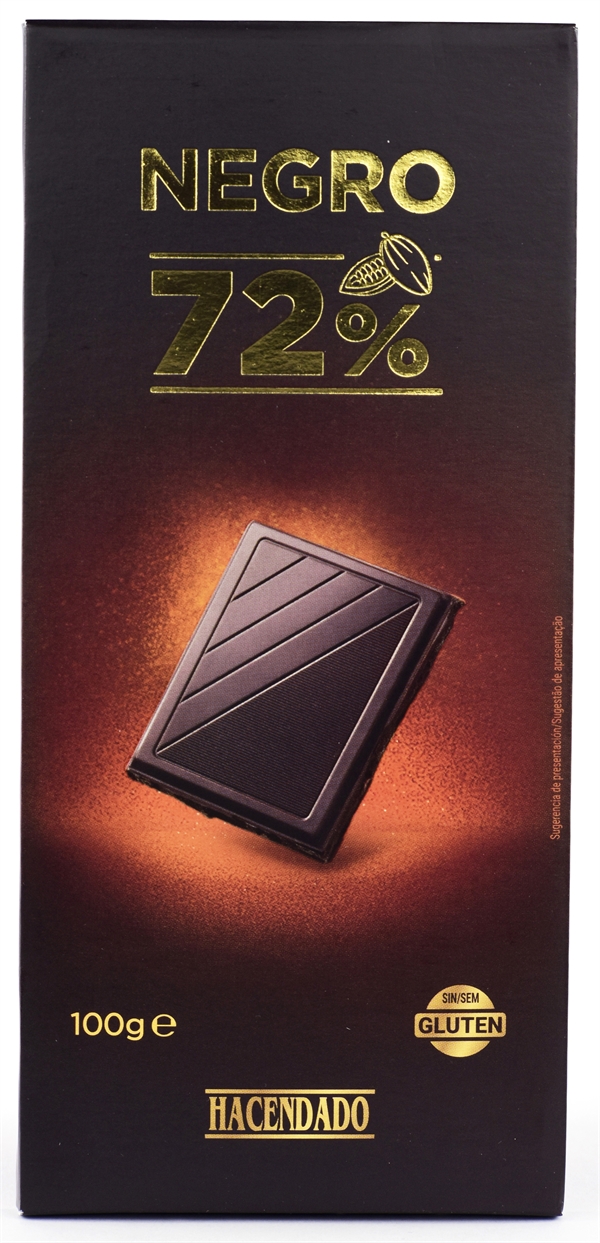 HACENDADO (MERCADONA) NEGRO, 72% | OCU
