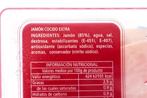 HACENDADO (MERCADONA) JAMÓN COCIDO EXTRA | OCU