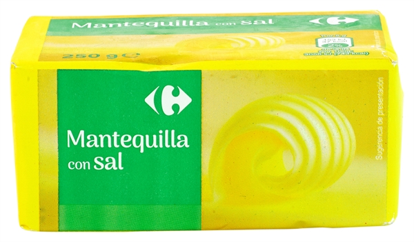 CARREFOUR MANTEQUILLA CON SAL: todos los detalles y precios