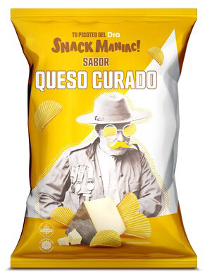 Características de SNACK MANIAC! (DIA) Sabor Queso curado