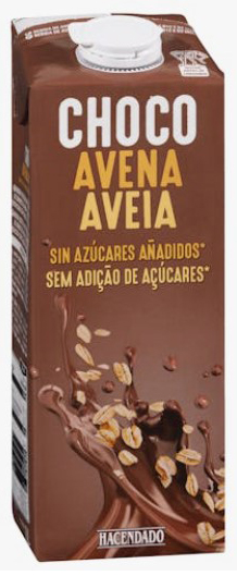 HACENDADO (MERCADONA) CHOCO AVENA SIN AZÚCARES AÑADIDOS : análisis y ...